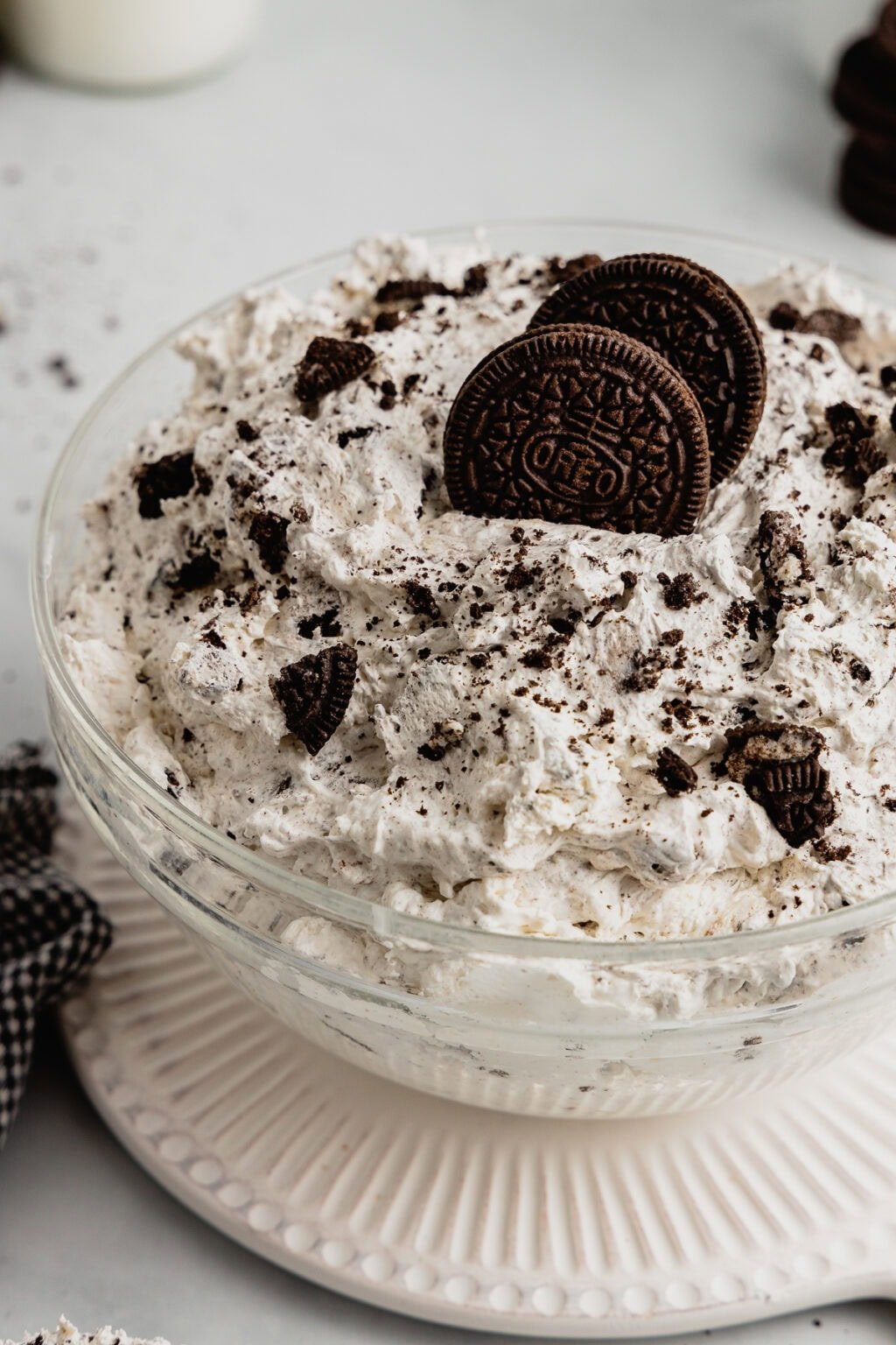 Oreo Fluff with Cream Cheese and Cool Whip - Midwest Nice