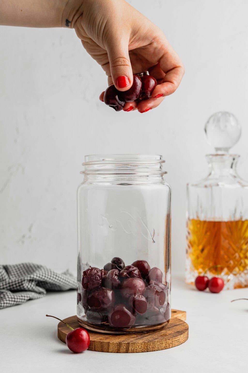 Wisconsin Cherry Bounce (using fresh or frozen cherries) - Midwest Nice