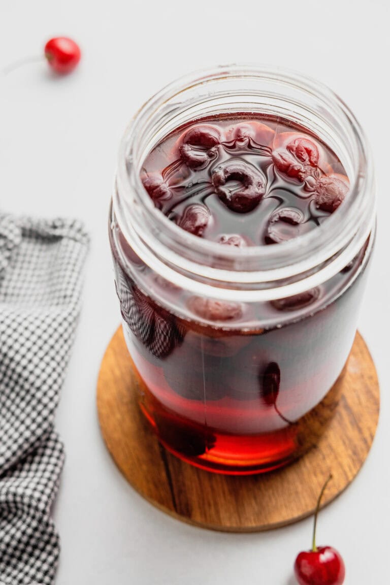 Wisconsin Cherry Bounce (using fresh or frozen cherries) - Midwest Nice