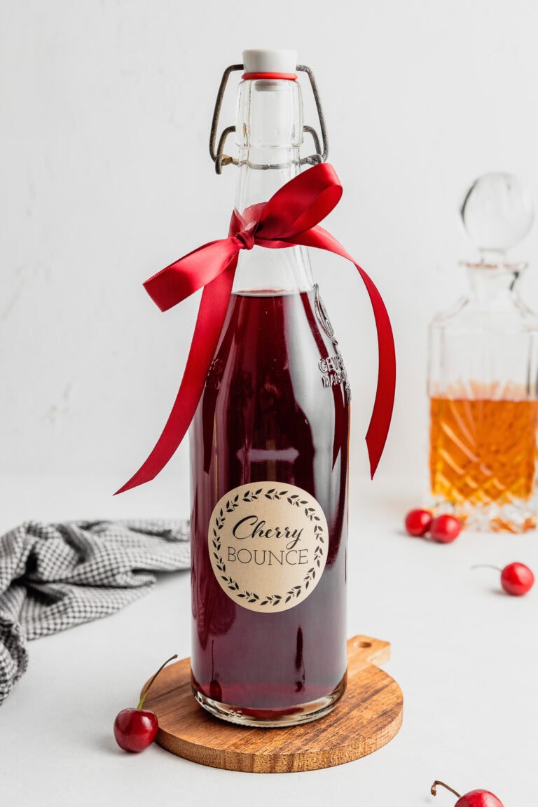 Wisconsin Cherry Bounce (using fresh or frozen cherries) - Midwest Nice