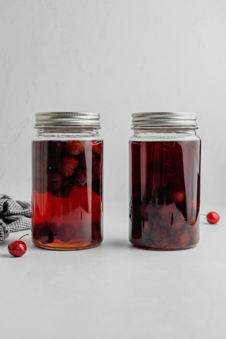 Wisconsin Cherry Bounce (using fresh or frozen cherries) - Midwest Nice