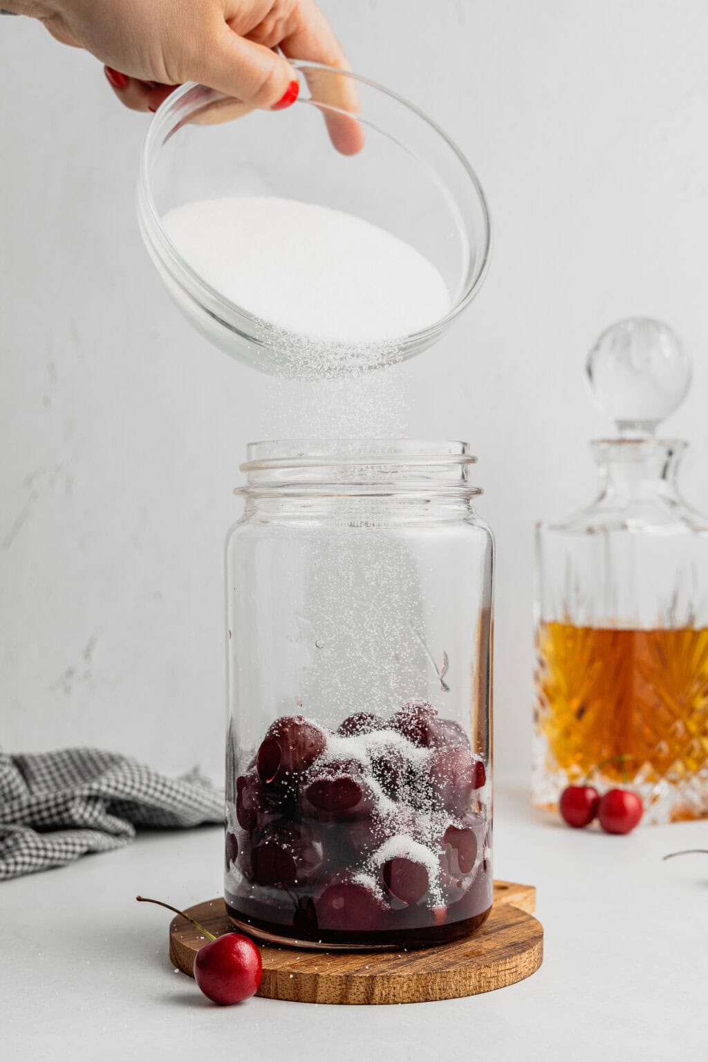Wisconsin Cherry Bounce (using fresh or frozen cherries) - Midwest Nice