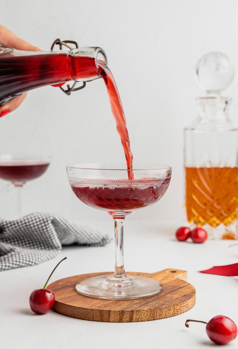 Wisconsin Cherry Bounce (using fresh or frozen cherries) - Midwest Nice