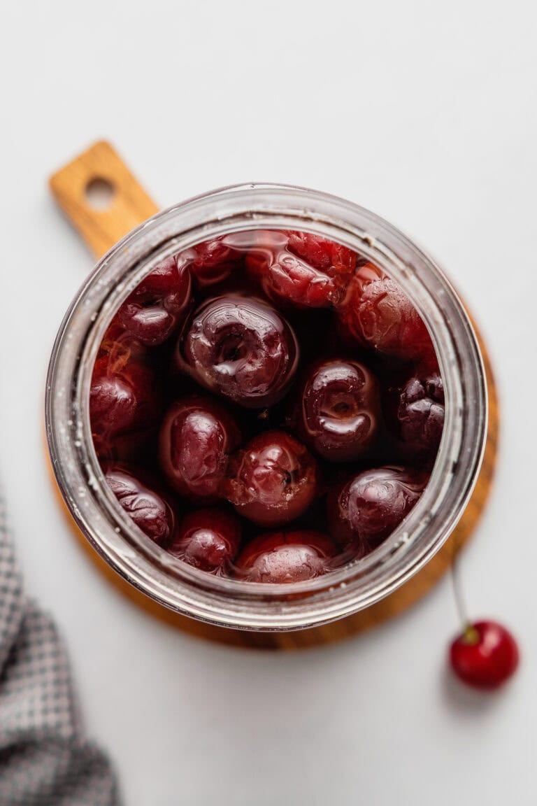 Wisconsin Cherry Bounce (using fresh or frozen cherries) - Midwest Nice