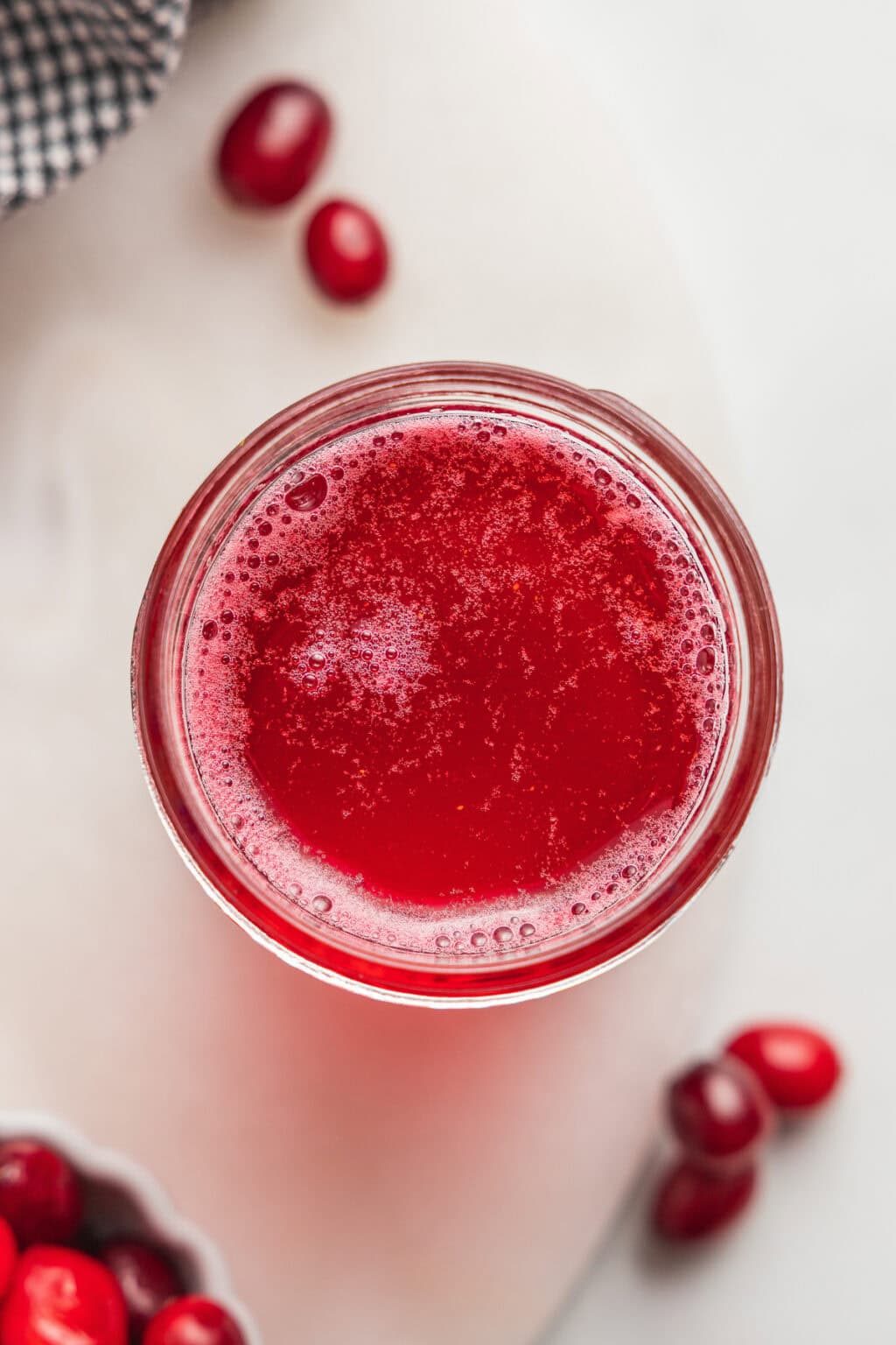 Two Ingredient Cranberry Simple Syrup (Great for Drinks!) - Midwest Nice