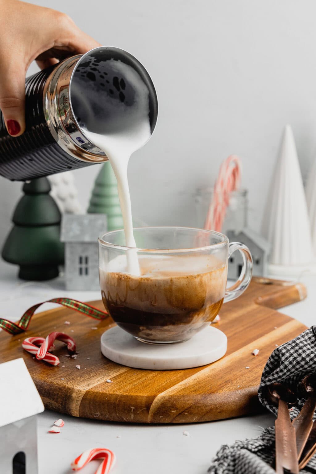 Peppermint Mocha Latte (Hot or Iced) - Midwest Nice