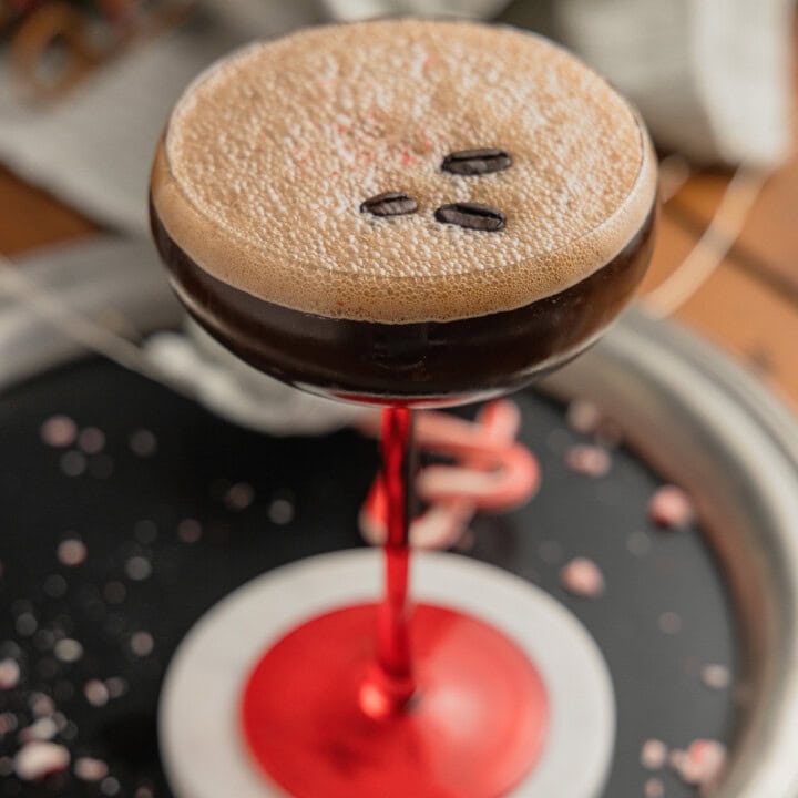 Peppermint Mocha Espresso Martini (with white chocolate option ...