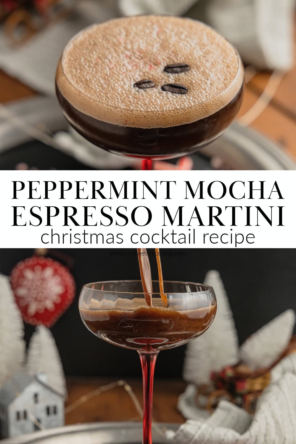 Peppermint Mocha Espresso Martini (with white chocolate option ...