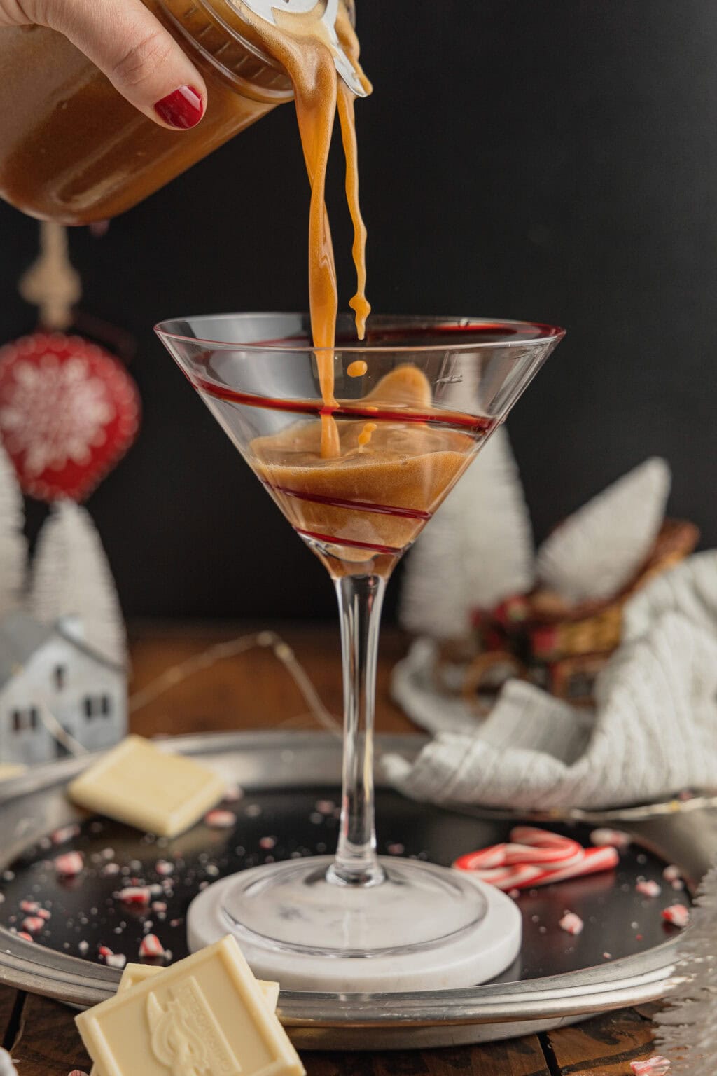 Peppermint Mocha Espresso Martini (with white chocolate option ...
