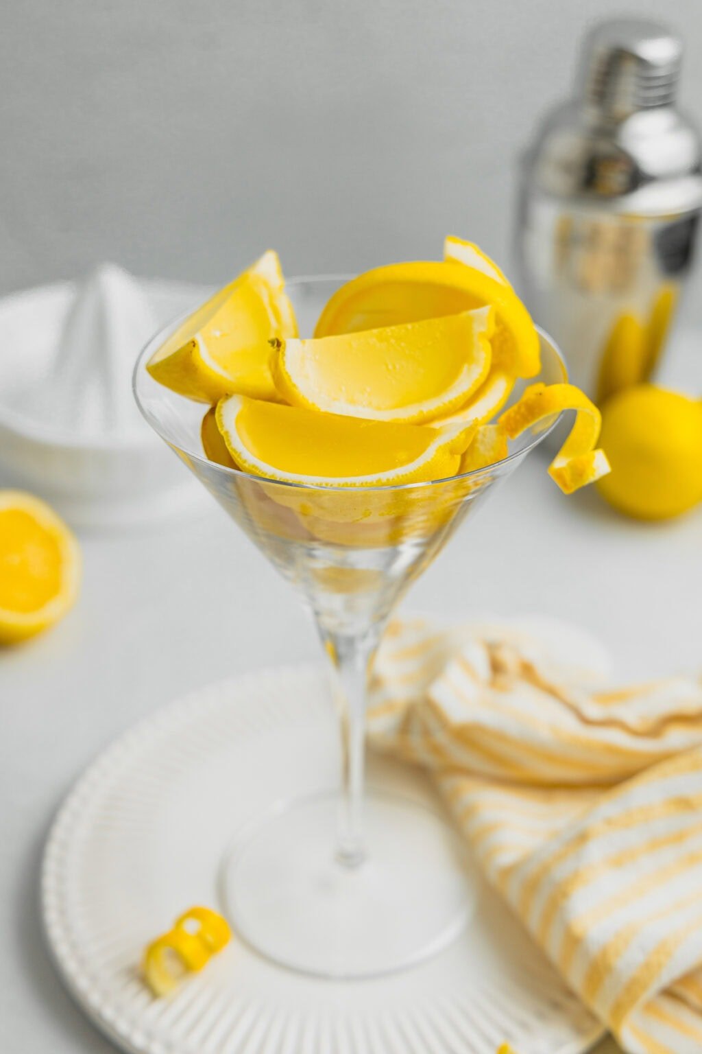 Lemon Drop Jello Shots (Using Real Lemons!) - Midwest Nice