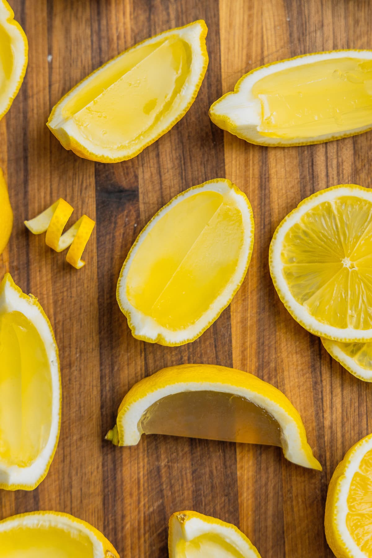 Lemon Drop Jello Shots (Using Real Lemons!) - Midwest Nice