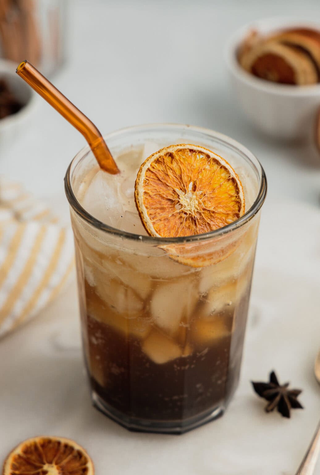 Spiced Coffee Soda (Made with Coffee Simple Syrup) - Midwest Nice