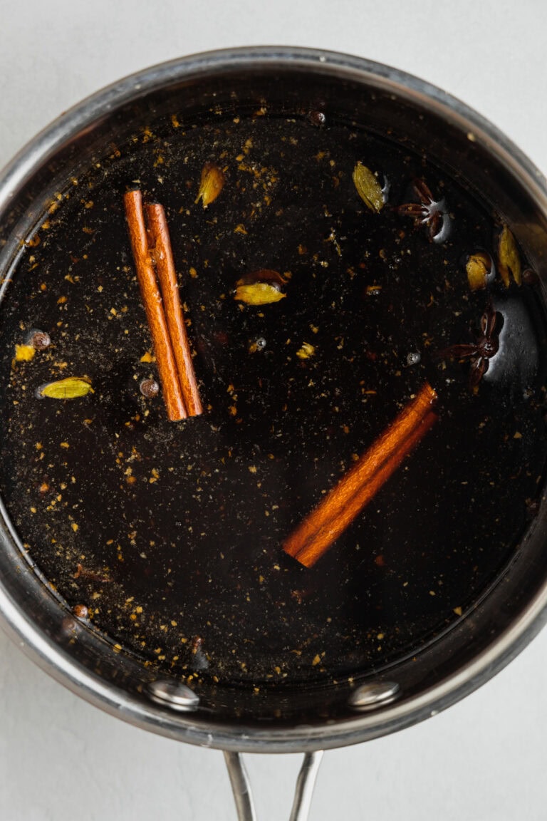 Spiced Coffee Soda (Made with Coffee Simple Syrup) - Midwest Nice