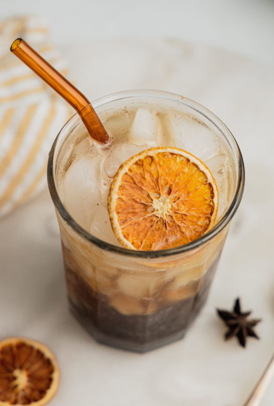 Spiced Coffee Soda (Made with Coffee Simple Syrup) - Midwest Nice