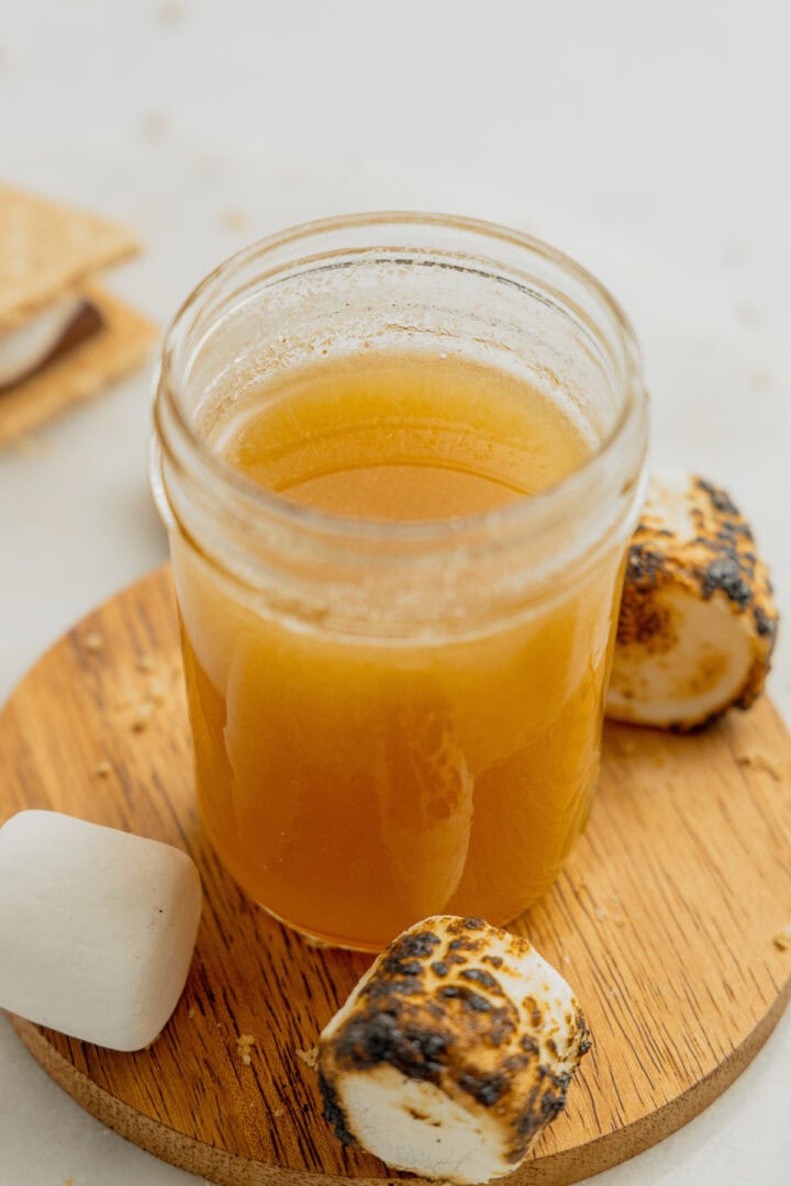 Toasted Marshmallow Syrup (Using Marshmallow Creme!) - Midwest Nice