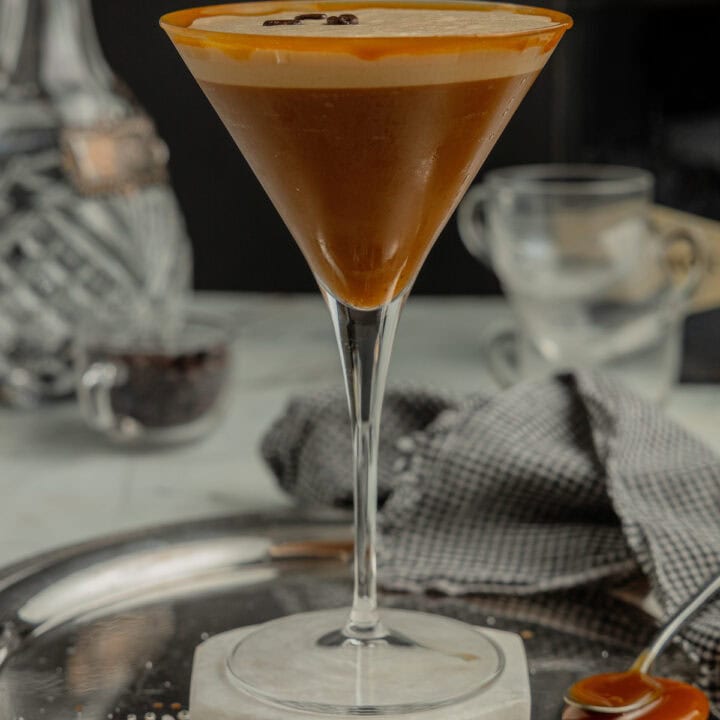 5 Ingredient Salted Caramel Espresso Martini - Midwest Nice