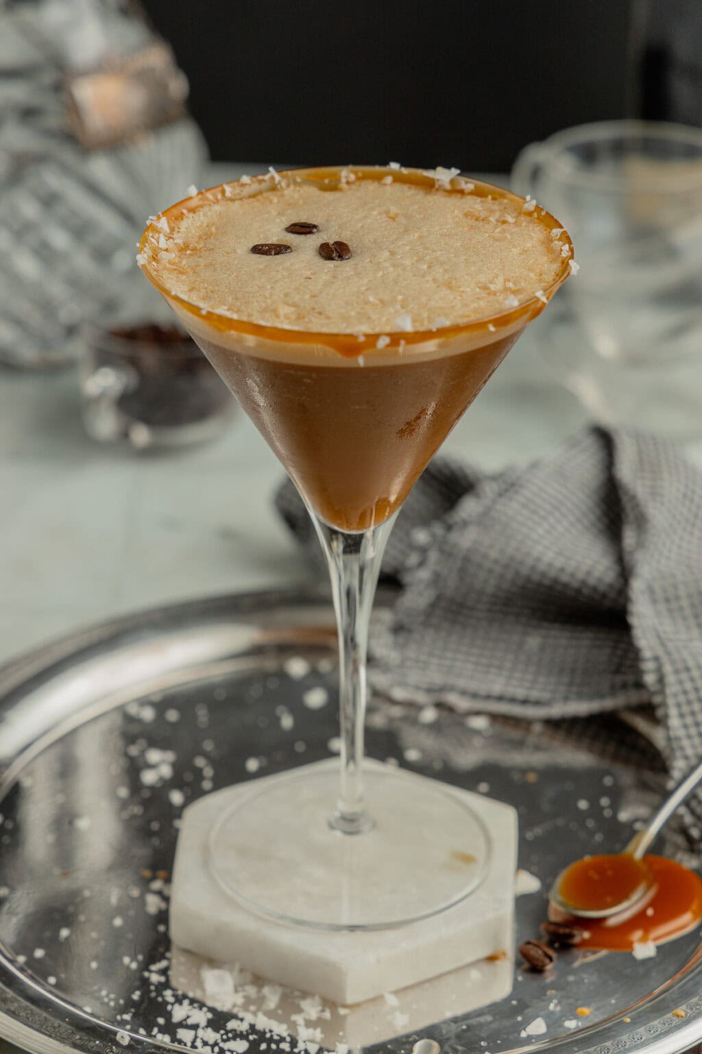 5 Ingredient Salted Caramel Espresso Martini - Midwest Nice